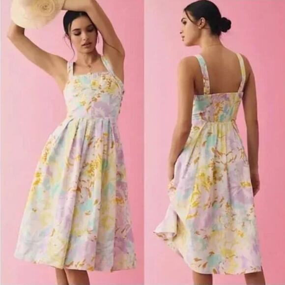 Maeve | Dresses | Anthropologie Maeve Sweetheart Corset Dress Nwt M ...